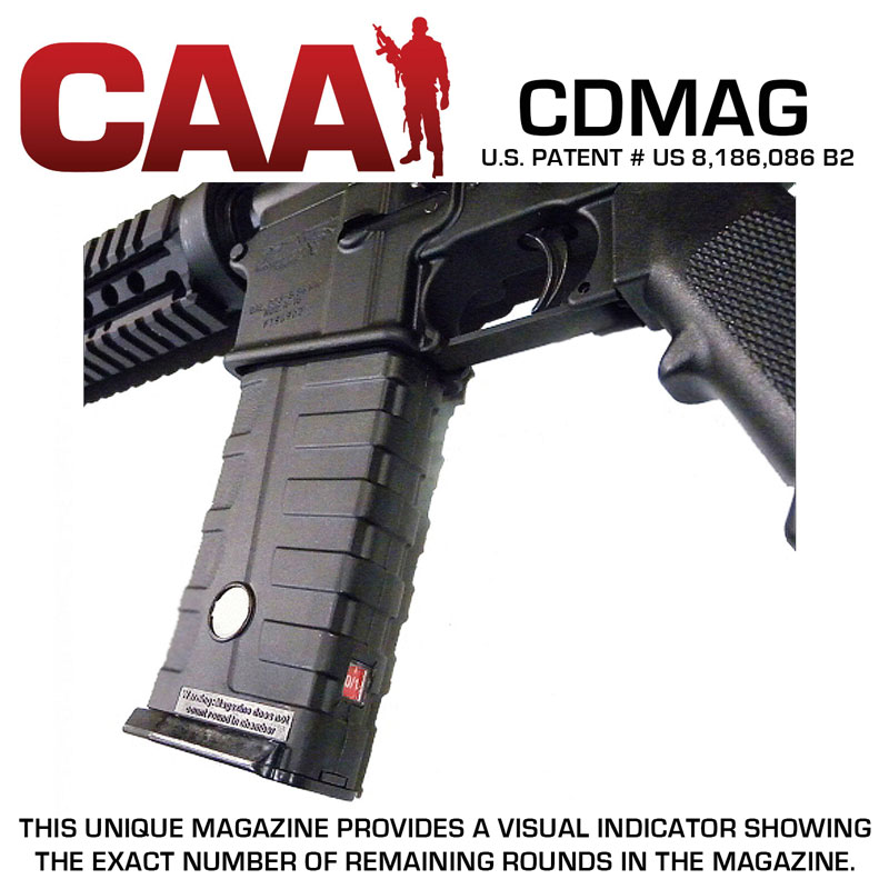 CAA AR15 Countdown Mag 5.56nato 30rd Black CDMAG | Black Label Tactical