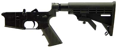 DPMS Lower Assembled AP4 Stock LR05AP4 | Black Label Tactical