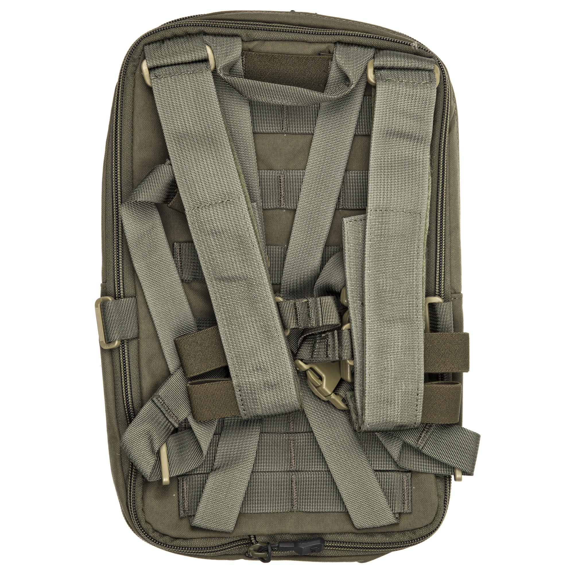 Haley Flatpack Ranger Green With Straps FLATPACK-RG | Black Label Tactical