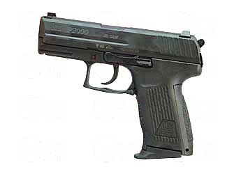Heckler & Koch P2000 40sw 3.66" Bl Sa/da Dl 12rd M704203-A5 | Black ...