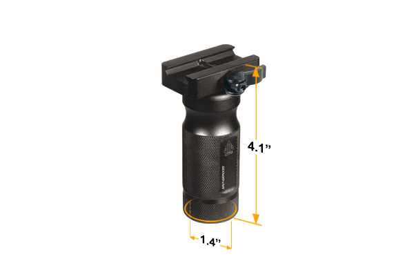 UTG 4.1" Lowpro Combat Quality QD Lever Mount Metal Foregrip MNT ...