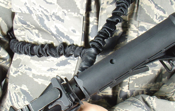 UTG Single Point Tactical Sling, Black PVC-GB505B-A | Black Label Tactical