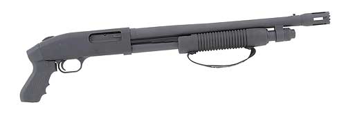 Mossberg 500 Tac Cr 12/18.5 Bl Pg Brchr 54125 | Black Label Tactical