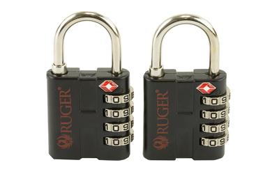 Snapsafe Ruger Tsa Padlock 2 Pack 76020 | Black Label Tactical