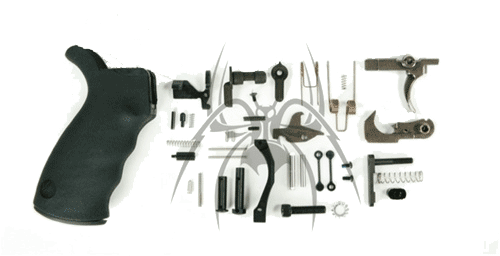 Spike's Tactical Enhanced Lower Parts Kit Black | Black Label Tactical
