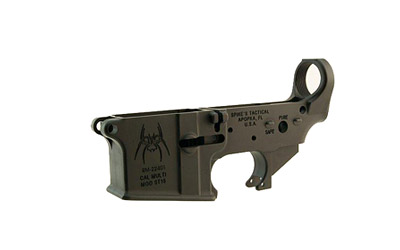 Spikes Tactical 308 Stripped Spider Lower STLX100 | Black Label Tactical