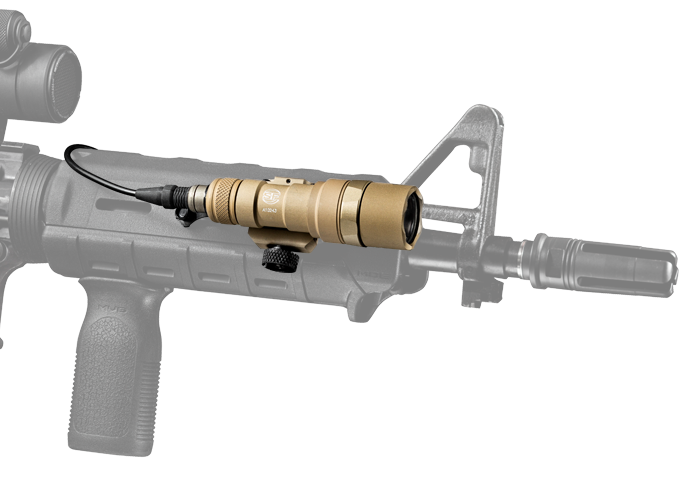 Surefire M300B Scout Black 200LM LED M300B-BK | Black Label Tactical