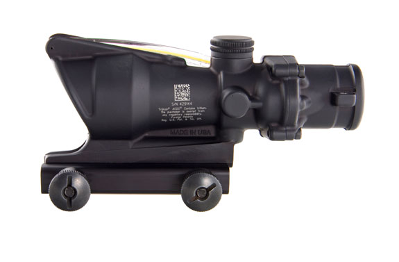 Trijicon ACOG 4x32 Scope with Amber Horseshoe / Dot Reticle and M4 BDC ...